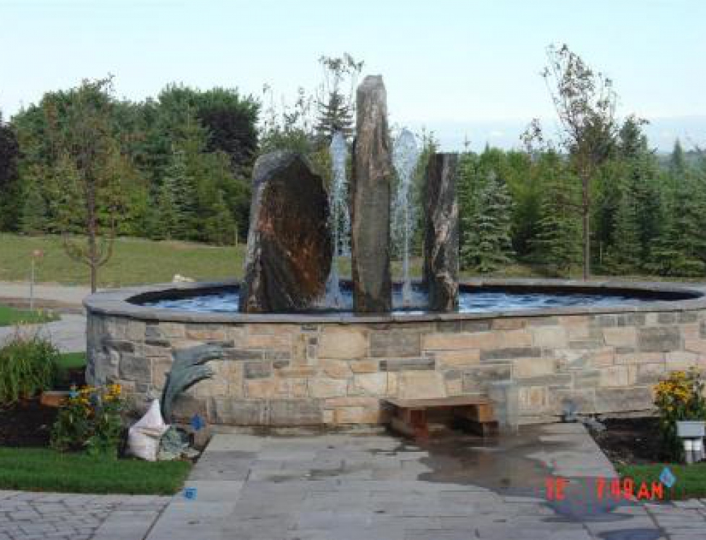 Muskoka Peach Granite Slabs - Allstone Quarry Products Inc.